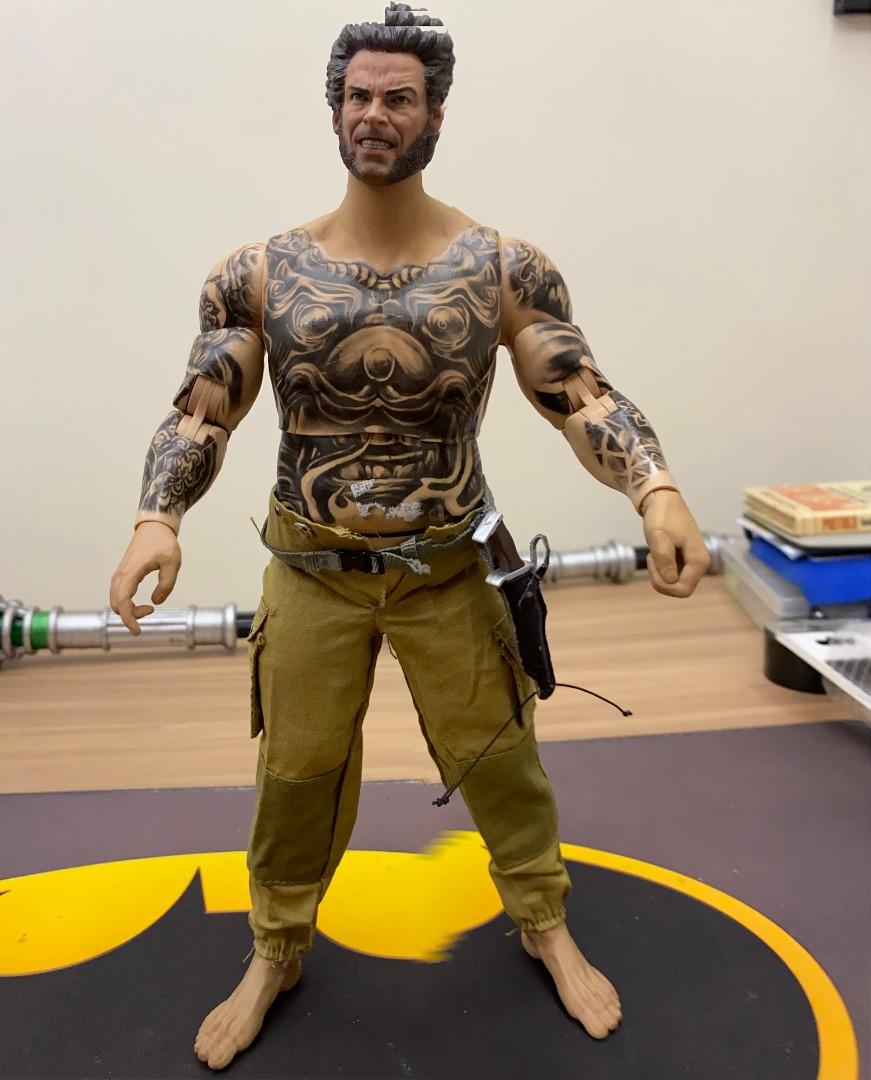 Kitbash - Wolverine in full tattoo body #335, Hobbies & Toys, Toys ...