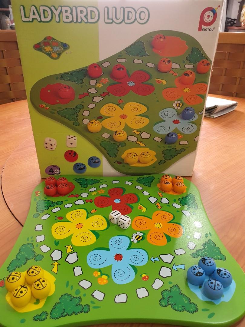 Ladybird Ludo, Hobbies & Toys, Toys & Games on Carousell