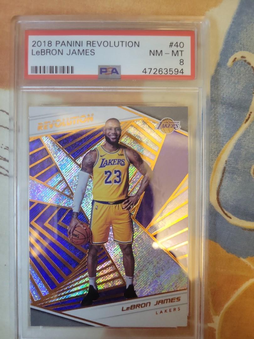 評級卡！Lebron James revolution PSA 8 // panini nba trading card 籃球卡, 興趣及遊戲 ...