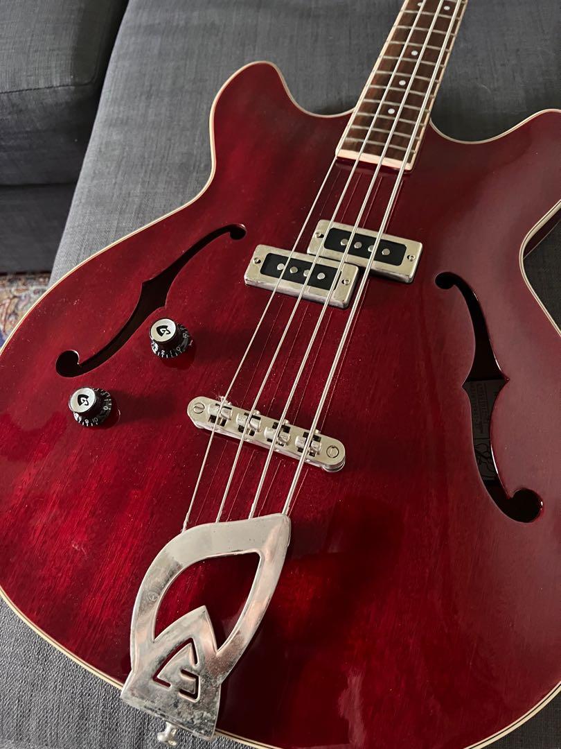Left-handed Guild Starfire I semihollow bass, Hobbies & Toys, Music ...