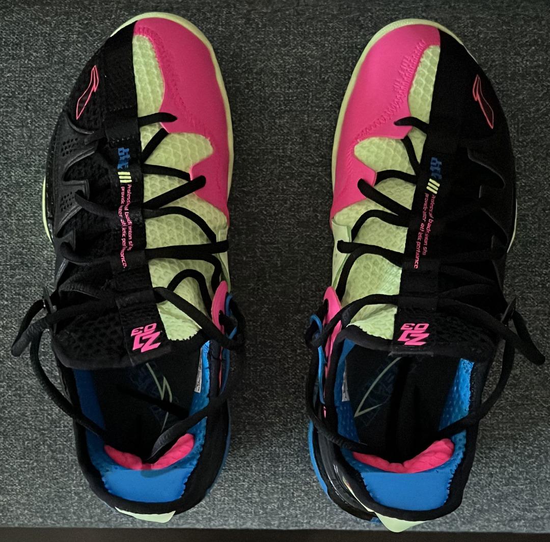 Lining Halberd III Badminton Shoes AYAS024-3S, Sports Equipment, Other ...