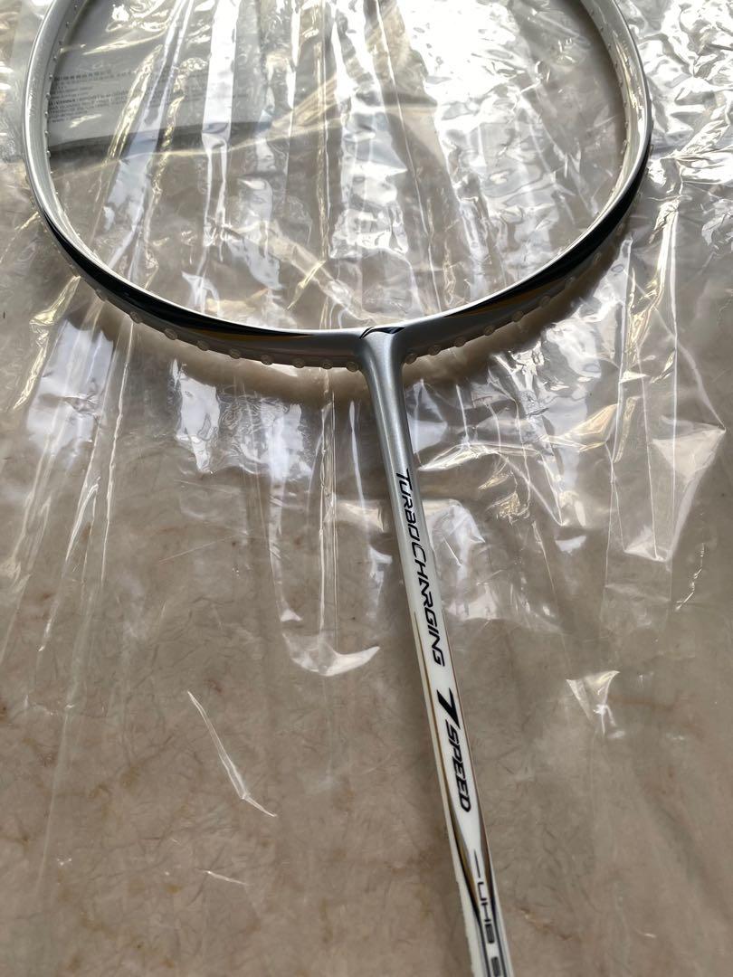 Li-Ning Turbo Charging 7 Speed Racket, Sports Equipment, Sports & Games ...