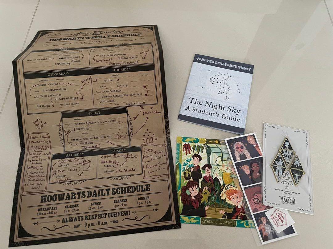 Litjoy crate Magical class (Harry Potter), Hobbies & Toys, Memorabilia ...
