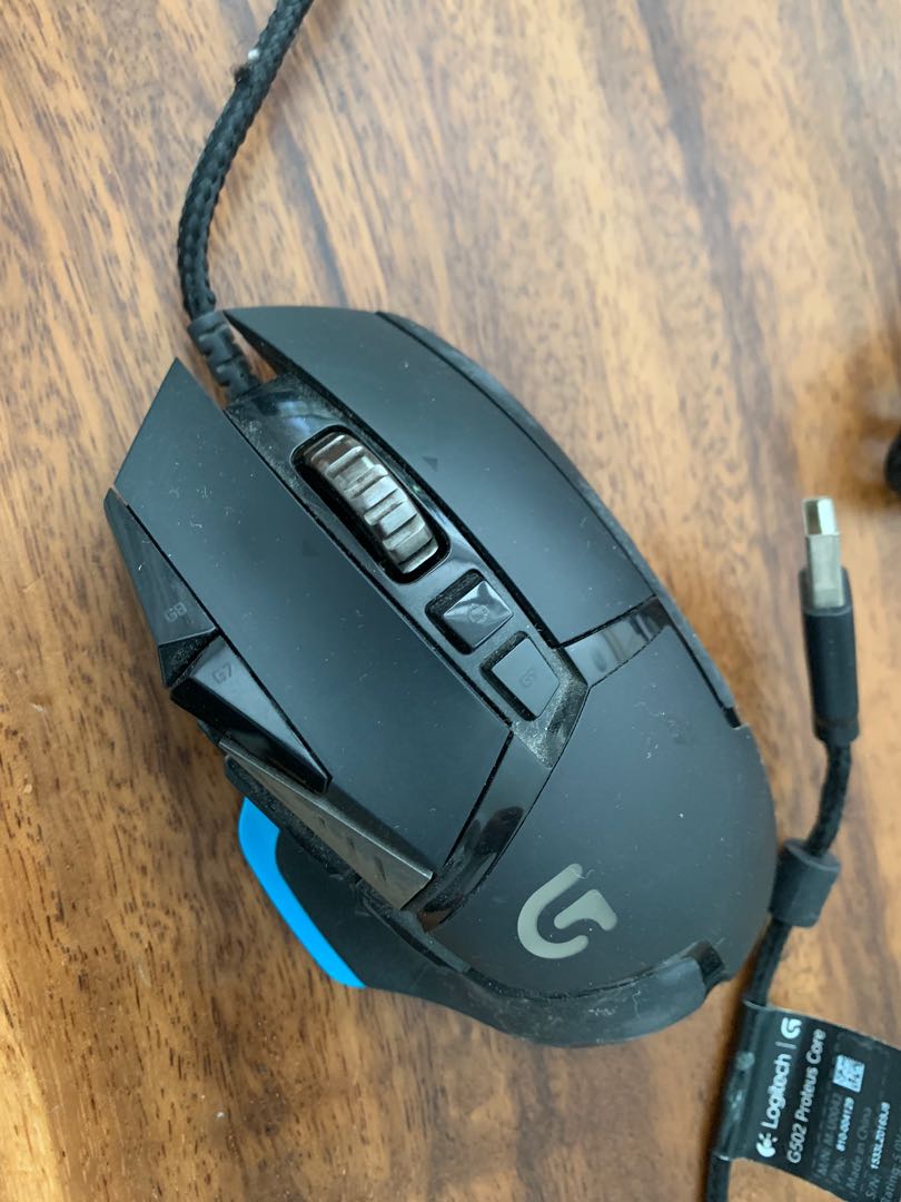 Logitech G502 Wired Gaming mouse, Computers & Tech, Parts & Accessories ...