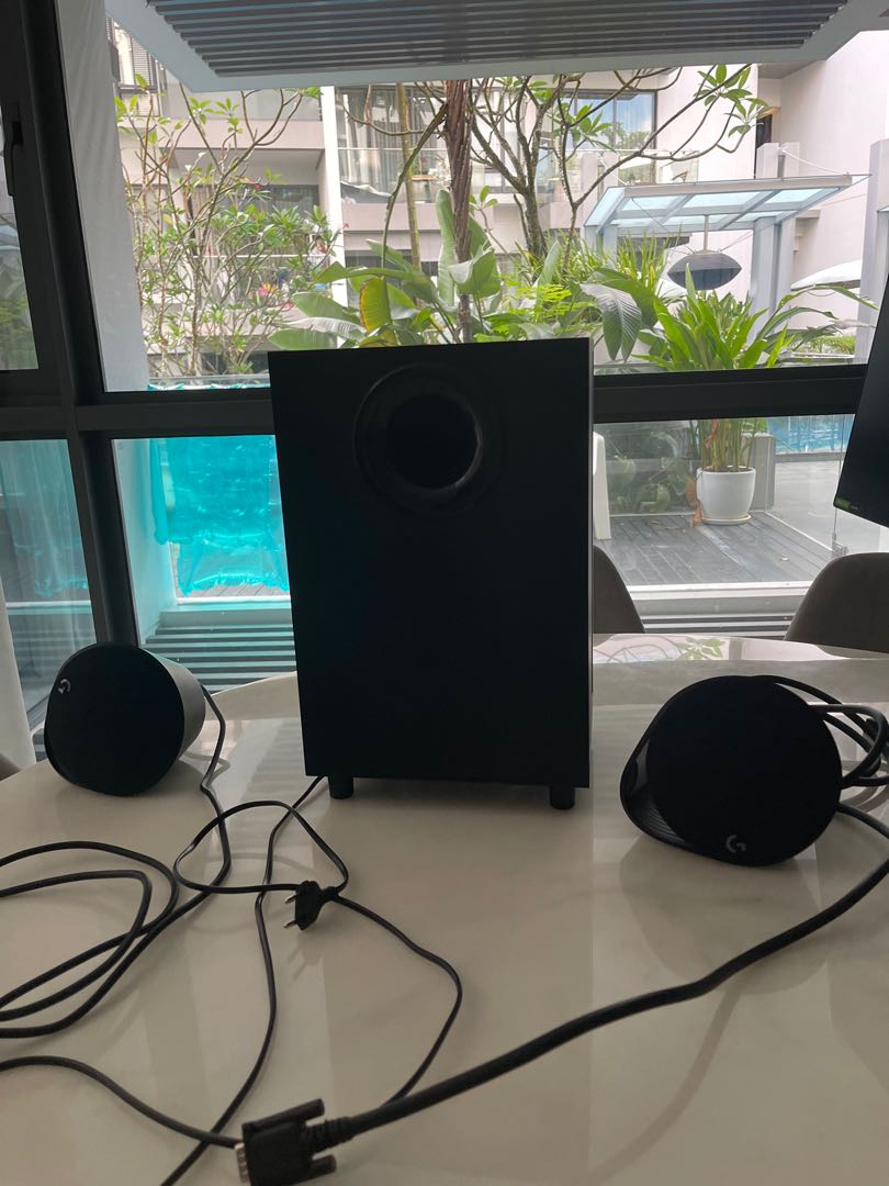 Logitech Gaming Subwoofer with Speakers, Audio, Soundbars, Speakers ...