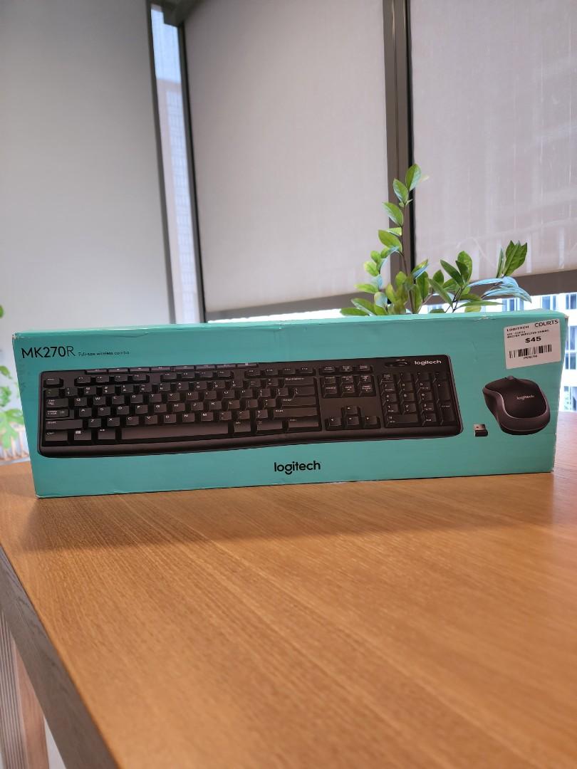 Logitech MK270R wireless keyboard (no mouse), Computers & Tech, Parts ...