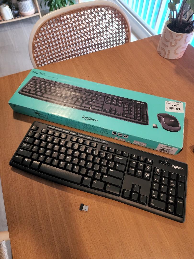 Logitech Mk270r Wireless Keyboard No Mouse Computers And Tech Parts And Accessories Computer