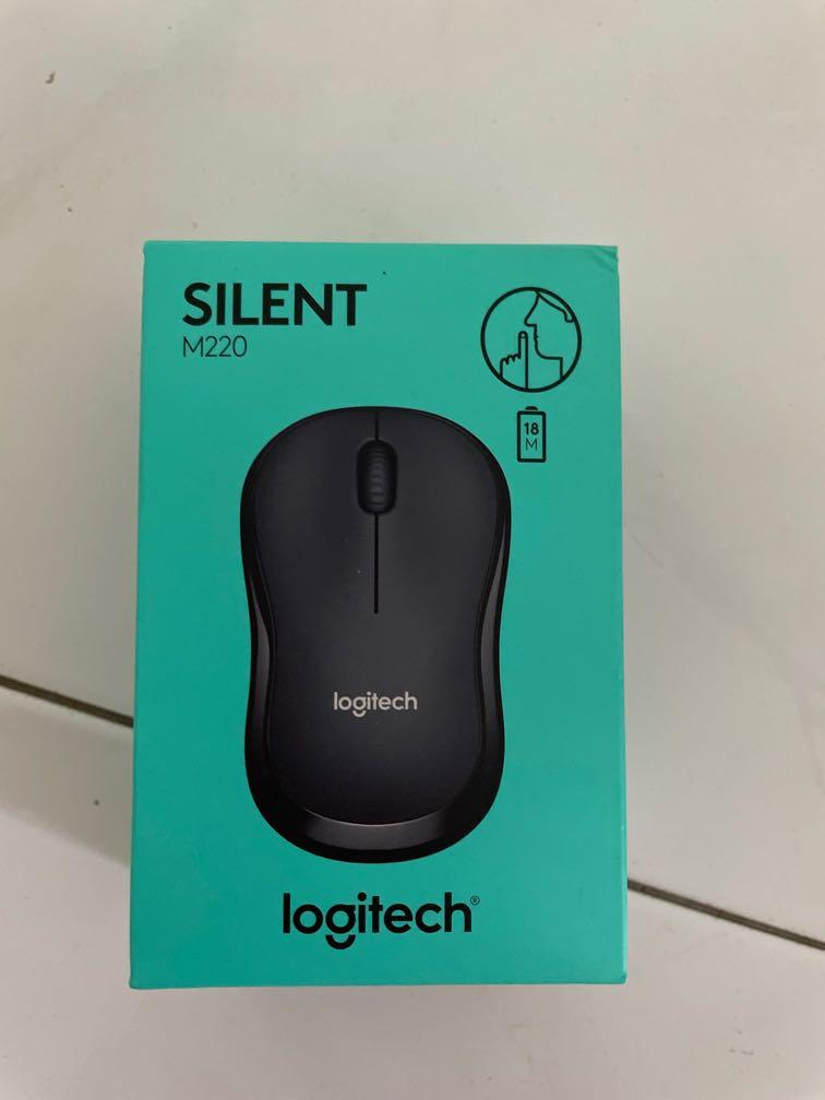 Logitech Silent Mouse M220, Computers & Tech, Parts & Accessories ...