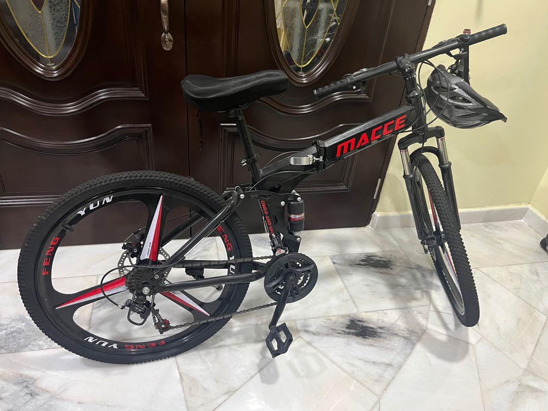 Macce Folding Bike, Motorbikes on Carousell
