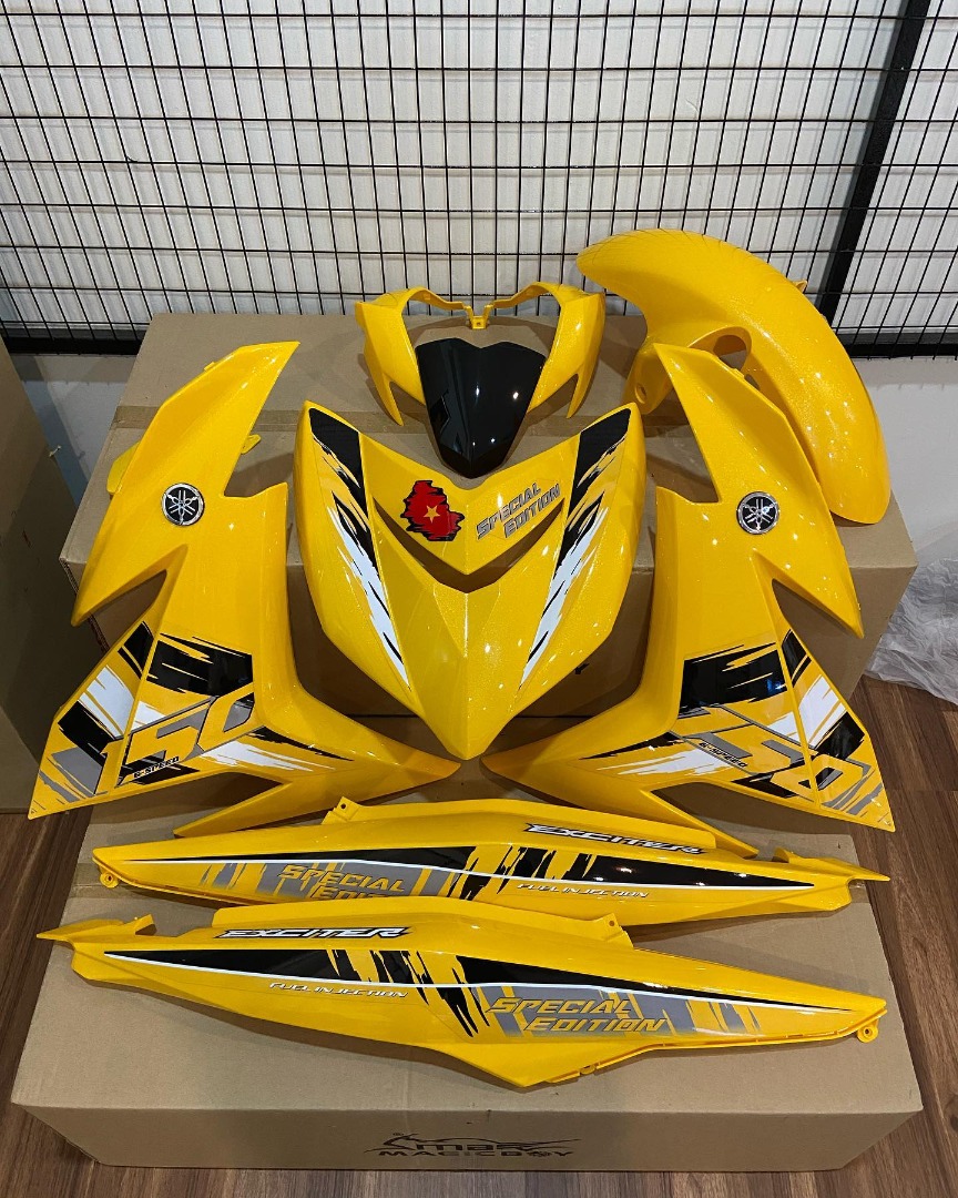 MagicBoy Vietnam Limited Coverset *YELLOW* Sniper 150 V2 / Y15 V2 / MX ...