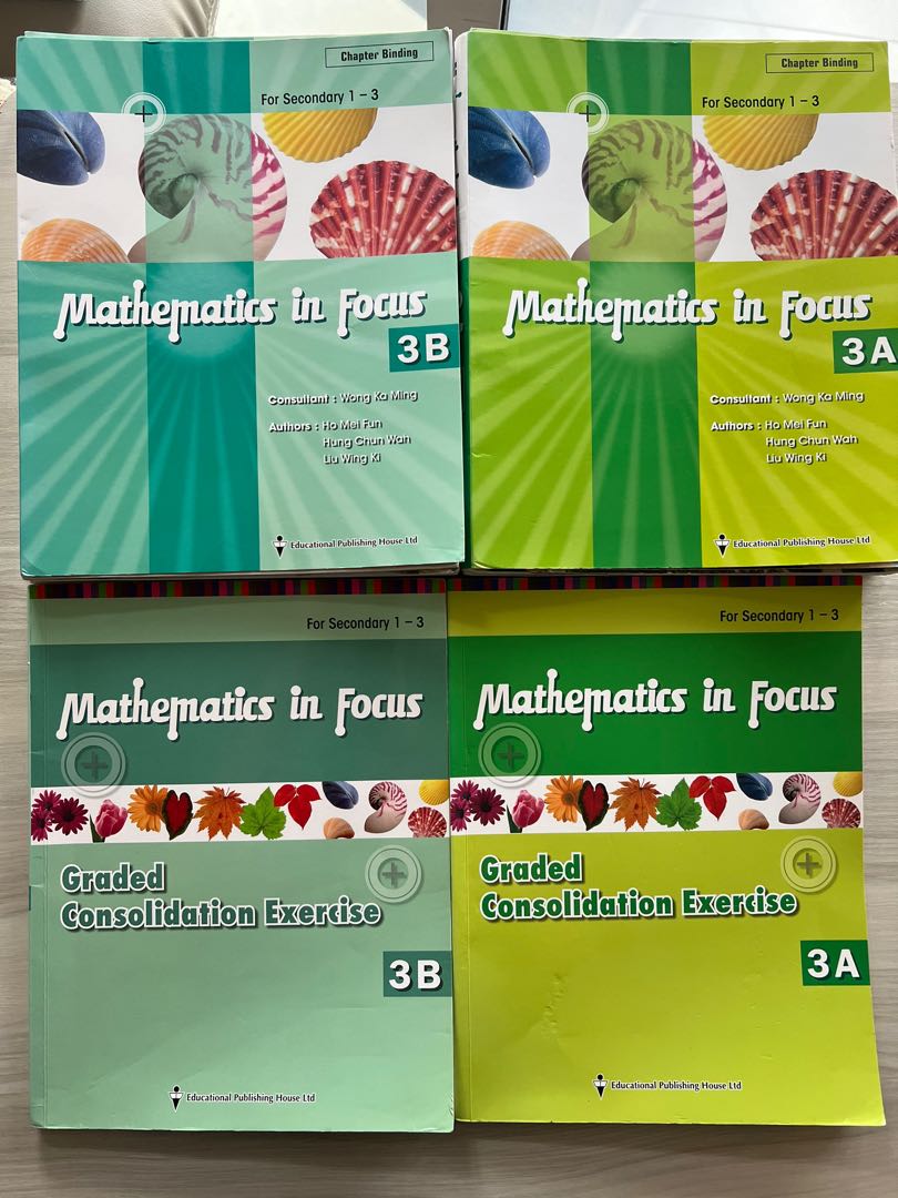 Mathematics in Focus 3A / 3B, 興趣及遊戲, 書本 & 文具, 教科書 - Carousell