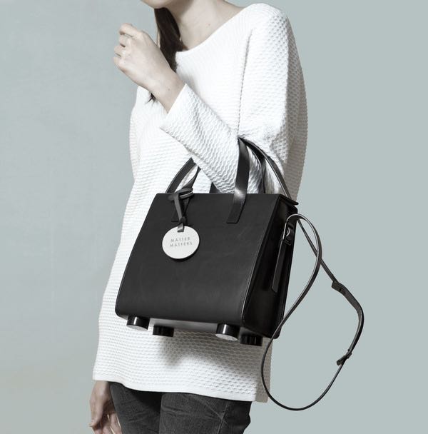 MATTER MATTERS trapezium satchel bag, Women's Fashion, Bags & Wallets ...