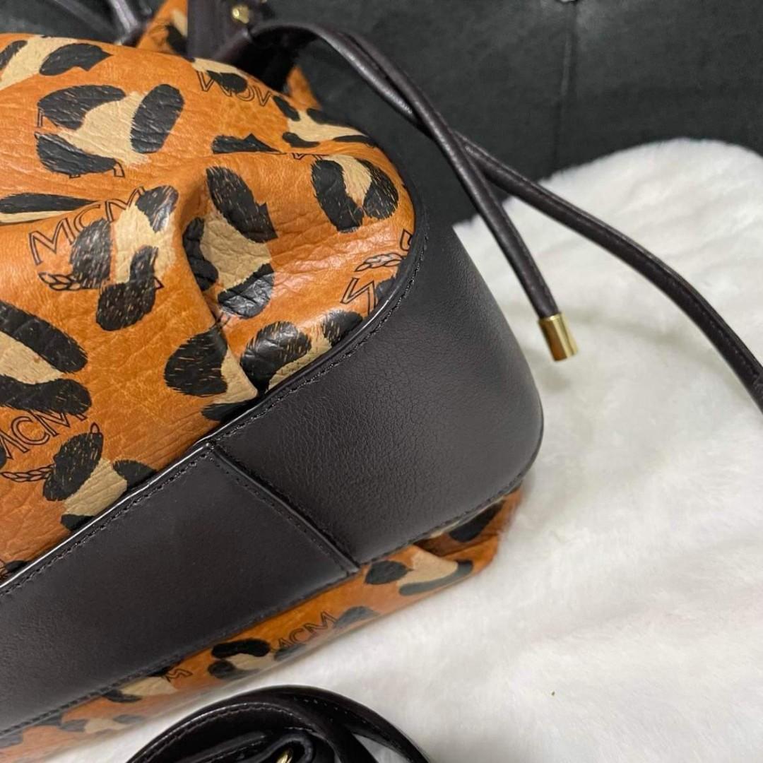 MCM Leopard, Women's Fashion, Bags & Wallets, Shoulder Bags on Carousell