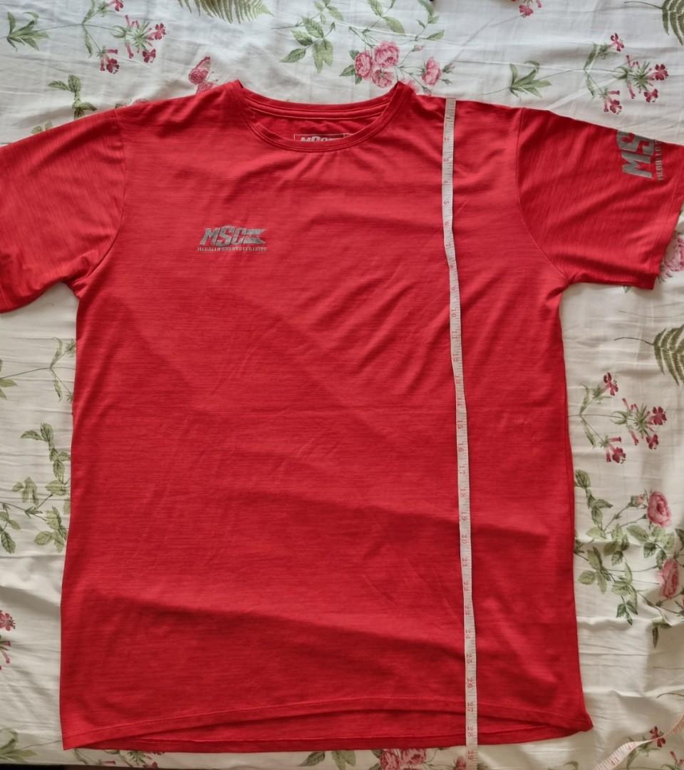 Medalla Sports red compression shirt XL, Men's Fashion, Activewear on ...