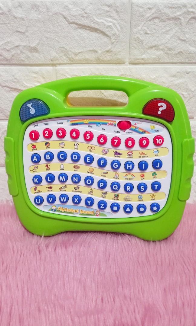 MEGCOS ALPHABET BOARD, Babies & Kids, Infant Playtime on Carousell