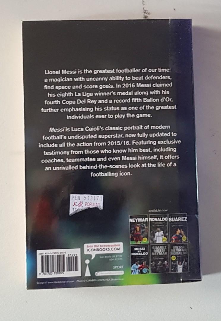 Messi autobiography, Hobbies & Toys, Books & Magazines, Fiction & Non ...