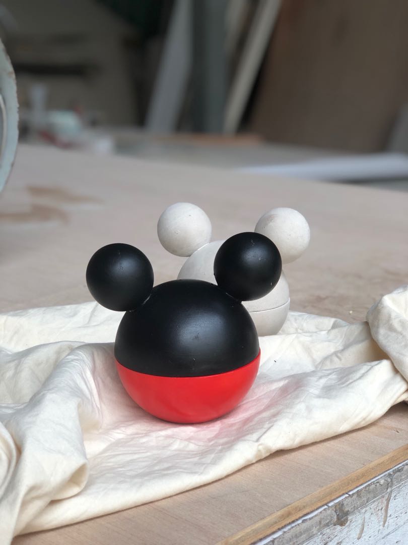 Mickey mouse display holder, Everything Else on Carousell