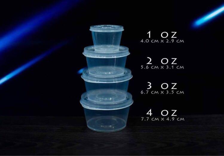 MICROWAVABLE FOOD CONTAINERS ROUND 250 ML, Furniture & Home Living ...