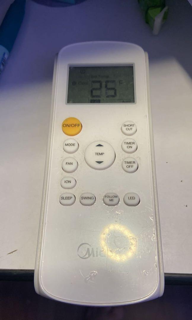 Midea aircon portable, TV & Home Appliances, Air Conditioners & Heating ...
