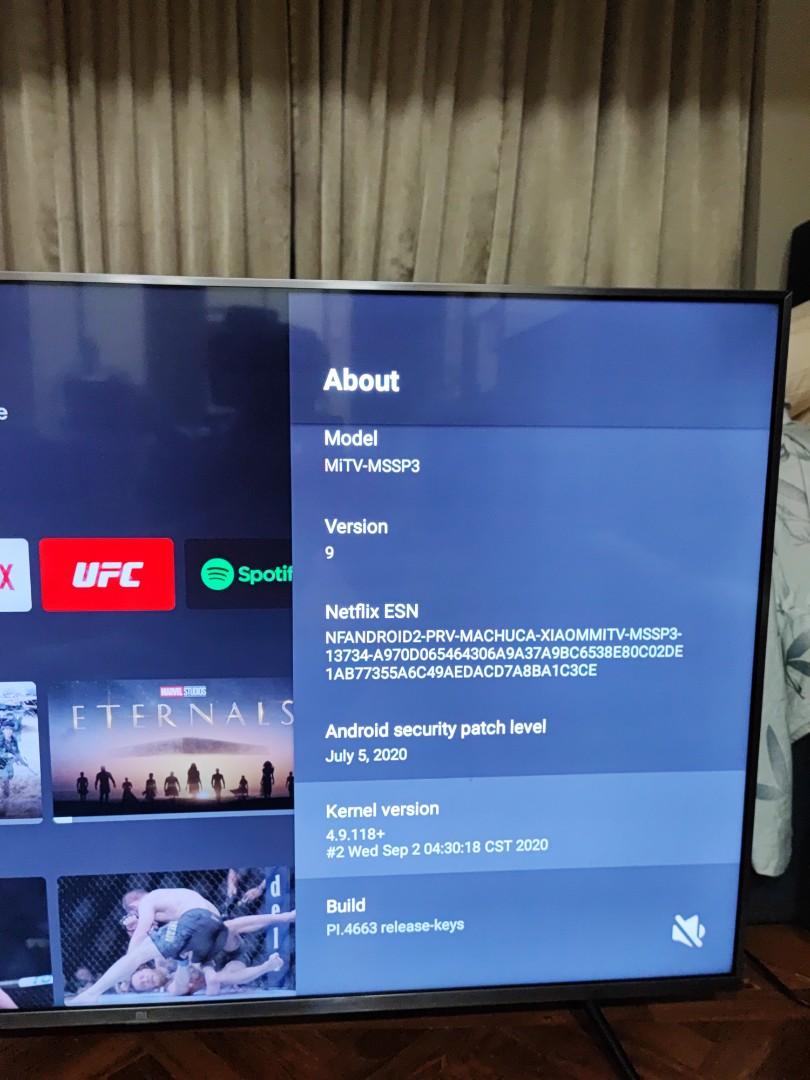 Mitv 4S 55 inch TV, TV & Home Appliances, TV & Entertainment, TV on ...