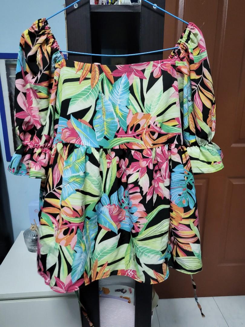 MNQN IMAN COORDS (TOP ONLY), Women's Fashion, Tops, Blouses on Carousell