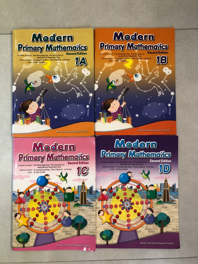 All $50, Modern primary mathematics 1A 1B 1C 1D, 興趣及遊戲, 書本 & 文具, 教科書 ...