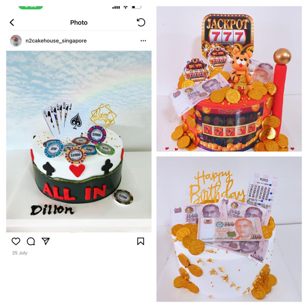 Money pulling cake, Food & Drinks, Homemade Bakes on Carousell