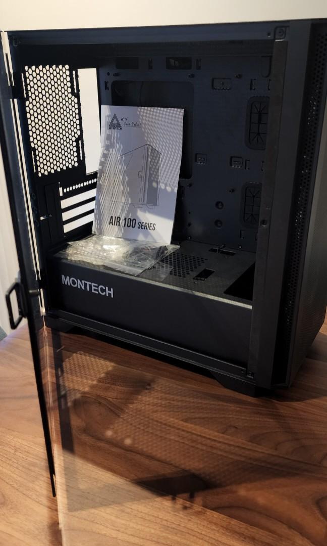 Montech air 100 black micro atx computer case, Computers & Tech, Parts ...