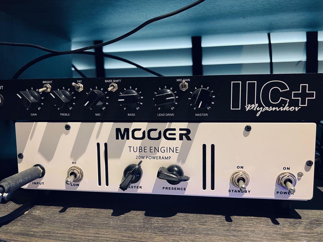 Mooer 20 watt Tube Engine power amp, Hobbies & Toys, Music & Media ...