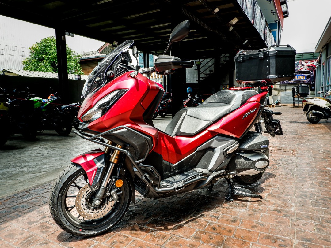 Revolution Angry Rhino Honda ADV 350 2022 Crash Bar Heavy Duty Top Rack ...