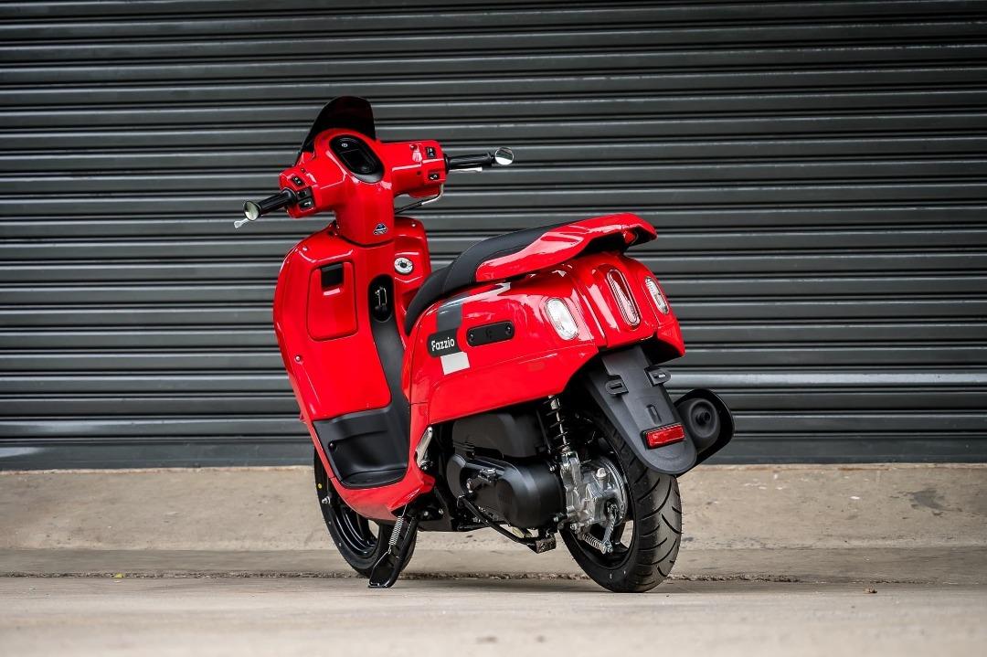 Moto Sammy Singapore Yamaha Fazzio 125 2022 Candy Red Cover Set ! Ready ...
