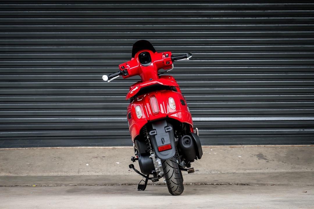 Moto Sammy Singapore Yamaha Fazzio 125 2022 Candy Red Cover Set ! Ready ...