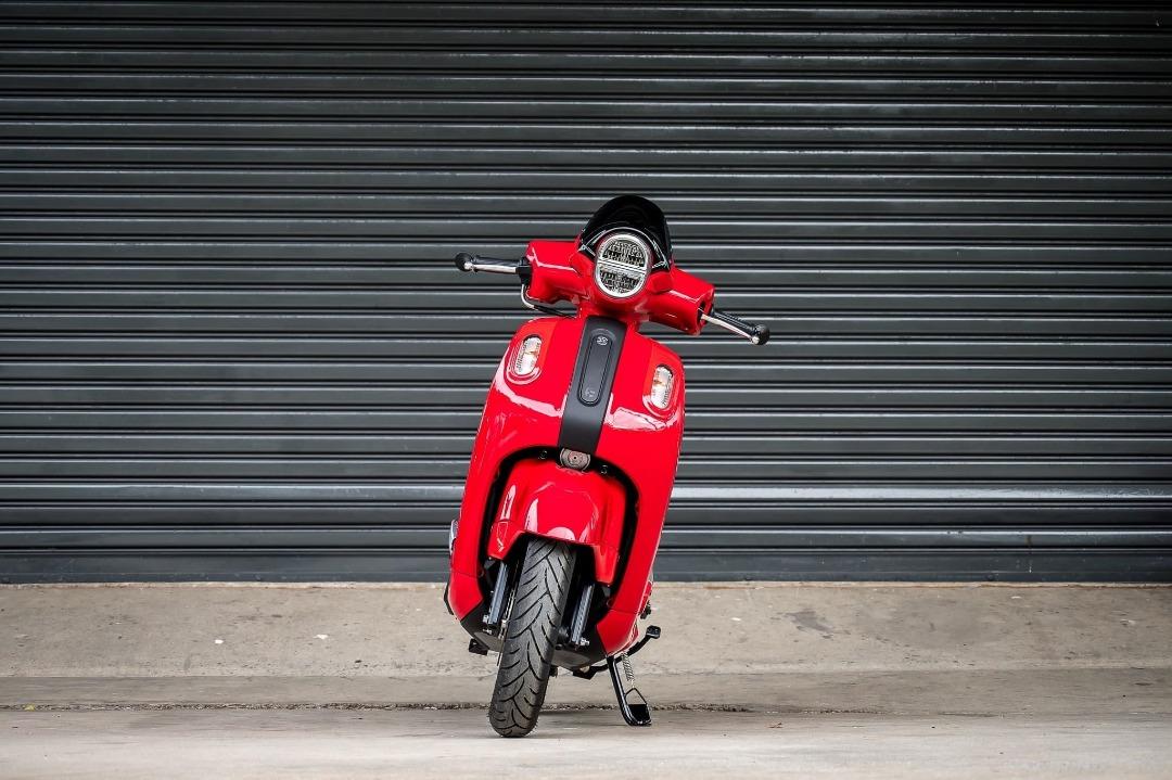 Moto Sammy Singapore Yamaha Fazzio 125 2022 Candy Red Cover Set ! Ready ...