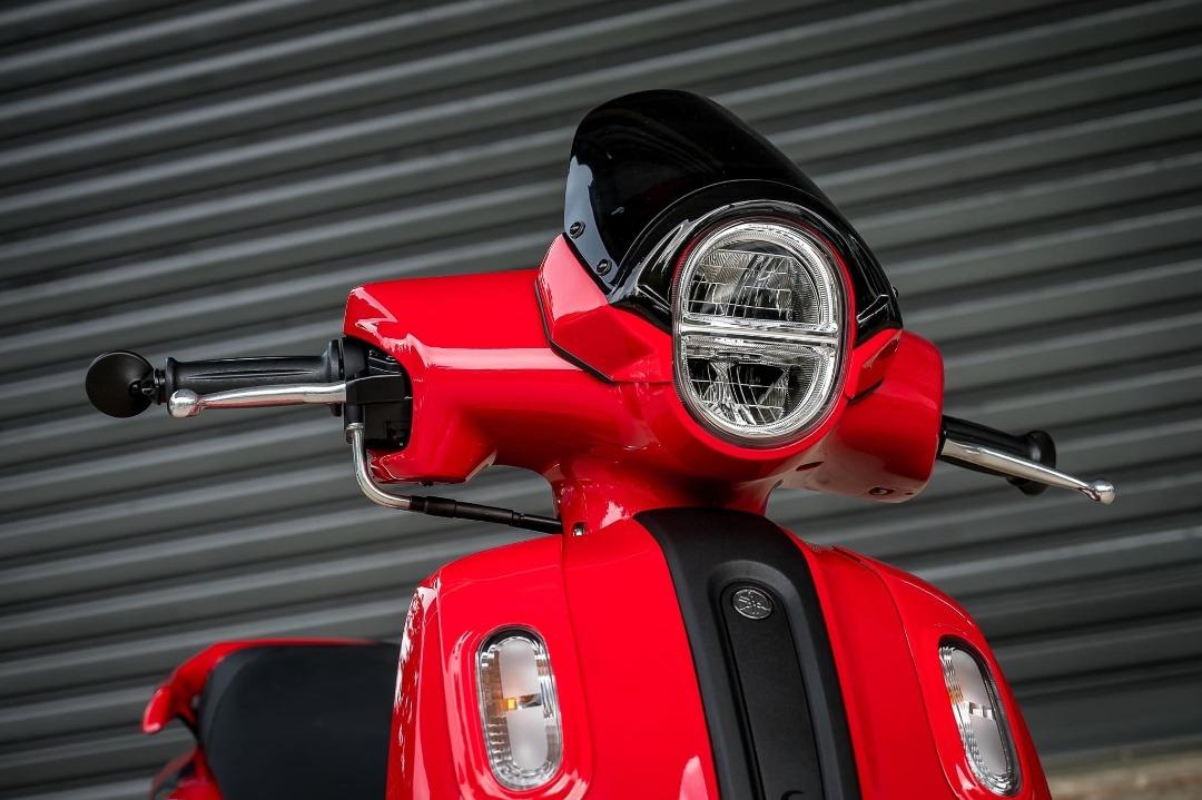 Moto Sammy Singapore Yamaha Fazzio 125 2022 Candy Red Cover Set ! Ready ...