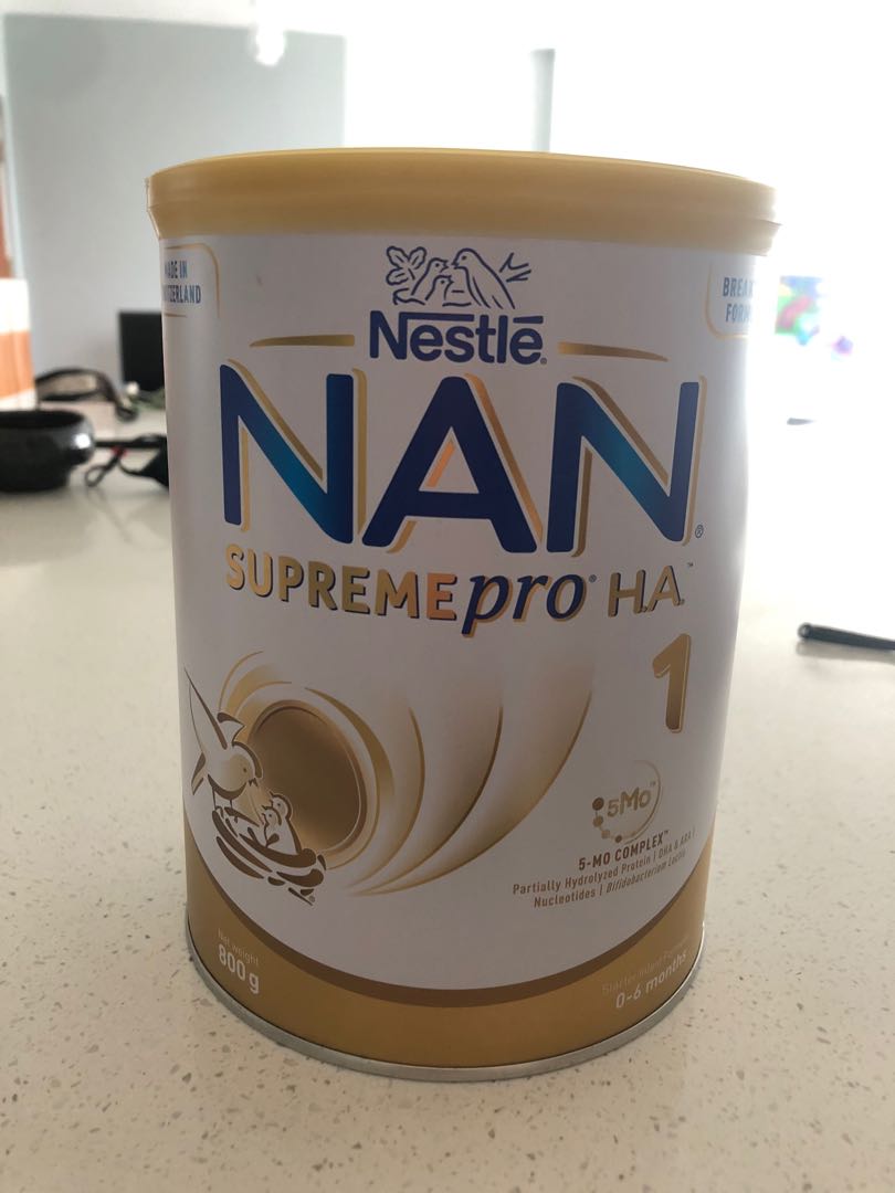 NAN supreme pro HA 1, Babies & Kids, Nursing & Feeding, Breastfeeding ...