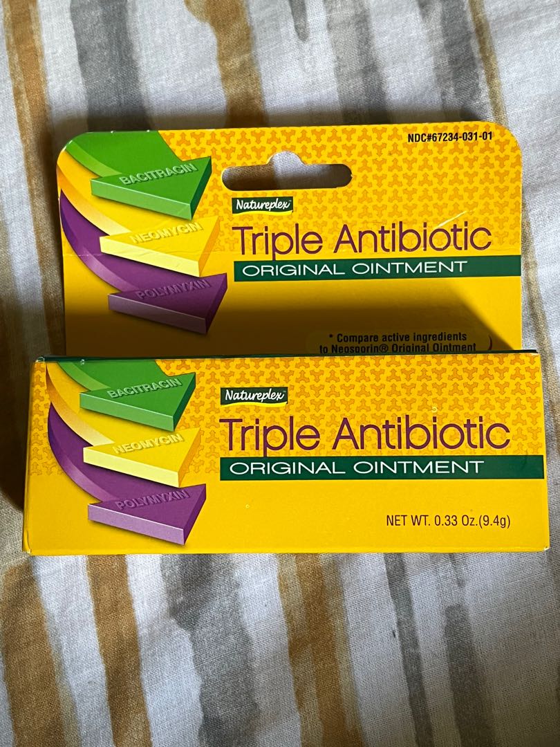 Natureplex Triple Antibiotics Oilment, Health & Nutrition, Medical ...