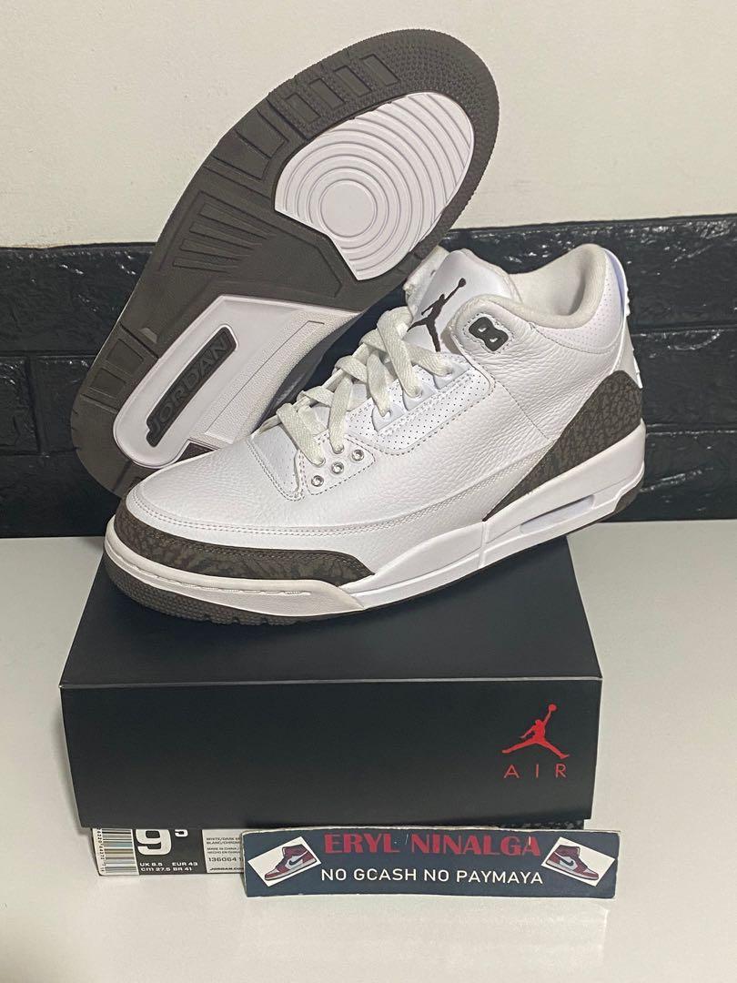 Jordan 3 Mocha OG 2018, Men's Fashion, Footwear, Sneakers on Carousell
