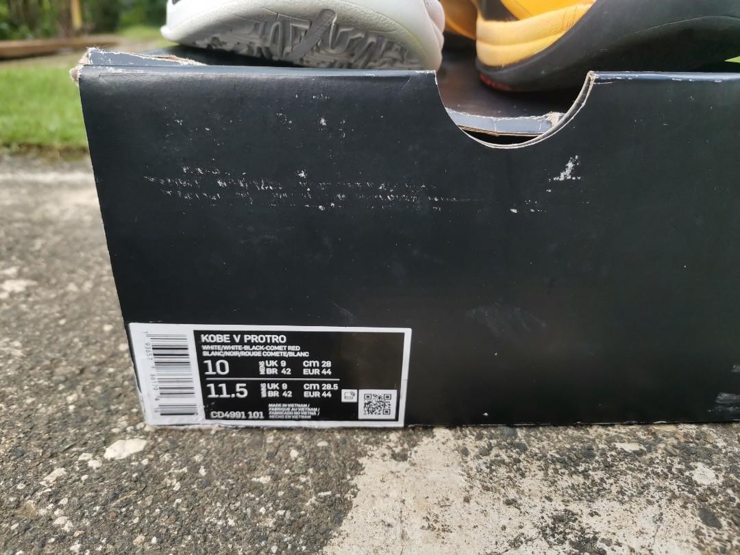 Nike Kobe Air Protro V Bruce Lee Mismatch ( God PK Batch), Men's ...