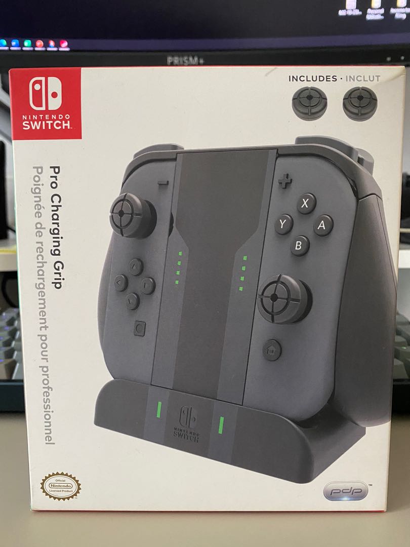Nintendo Switch Pro Charging Grip (BNIB), Video Gaming, Gaming ...