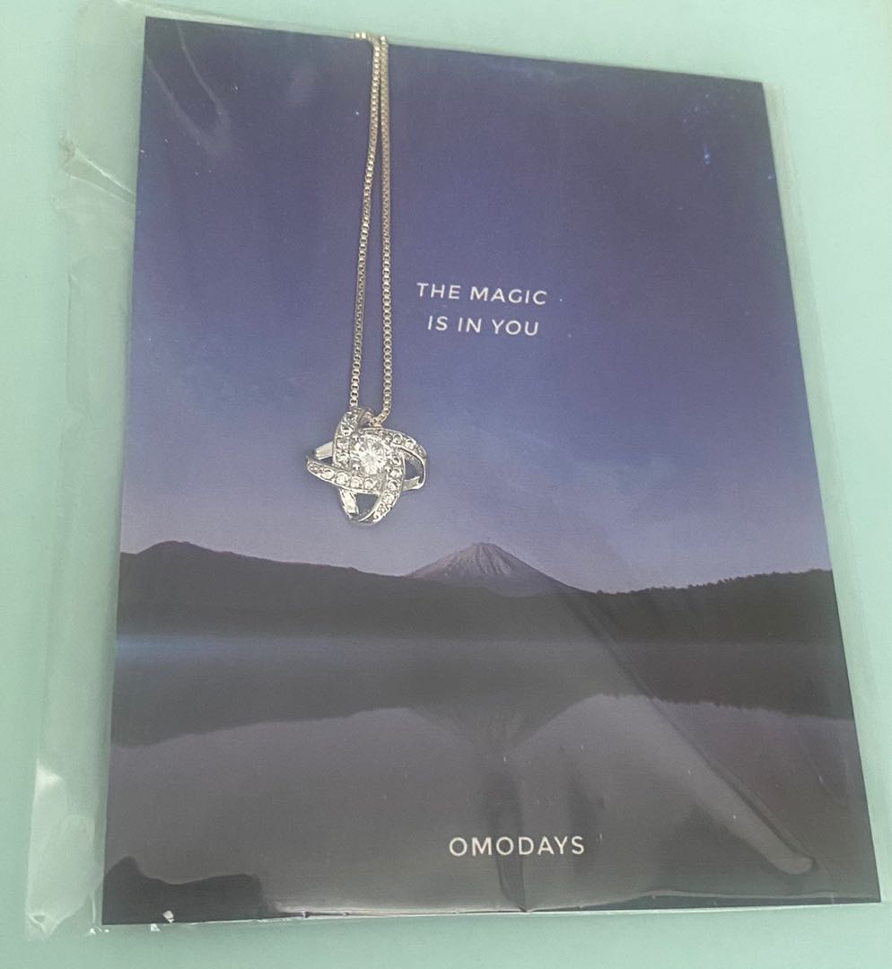 OMODAYS Diamond necklace, Women's Fashion, Jewelry & Organisers ...