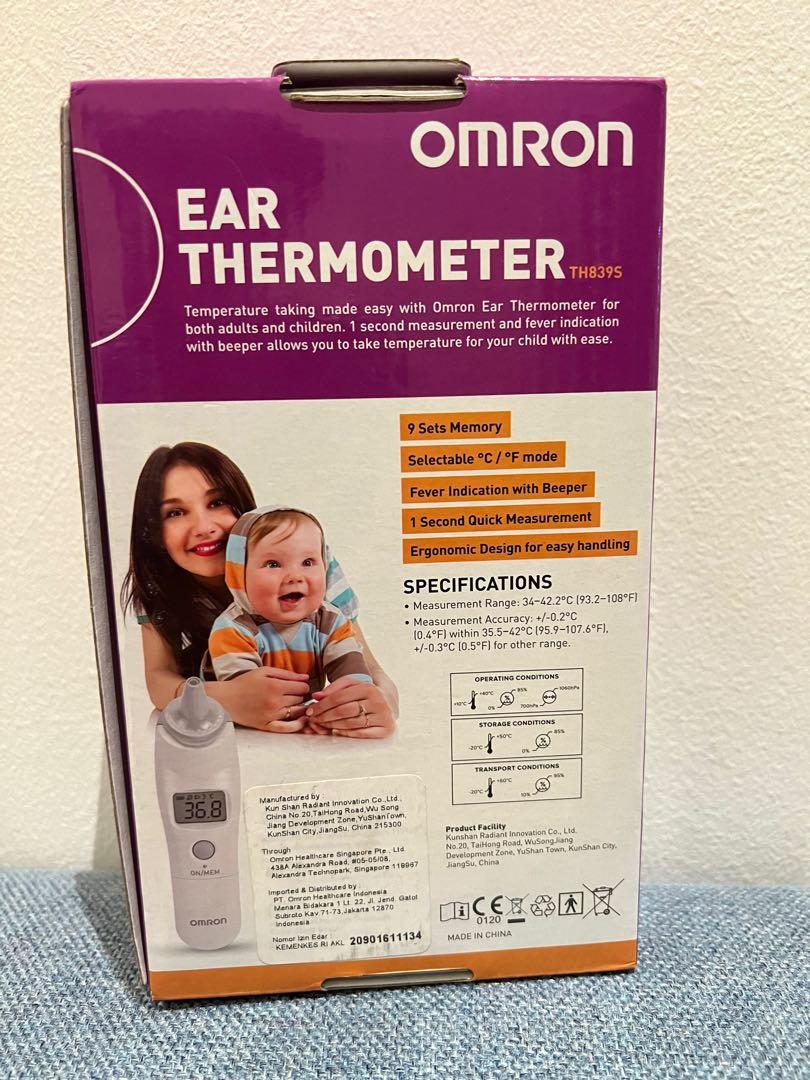 Omron Ear Thermometer, Babies & Kids, Baby Monitors on Carousell