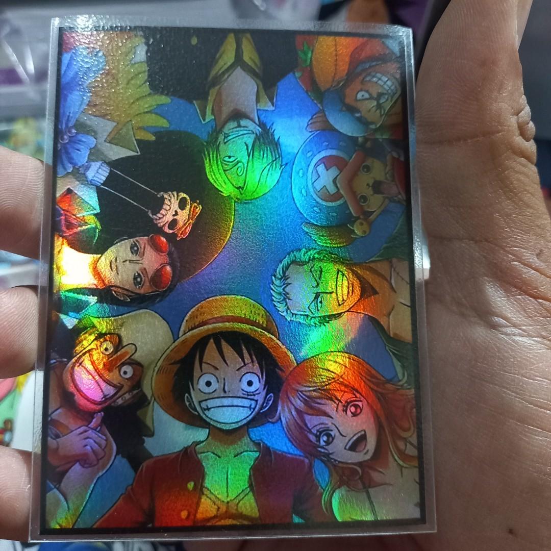 One piece card game TCG custom foil sleeves for DON! - Straw Hat ...