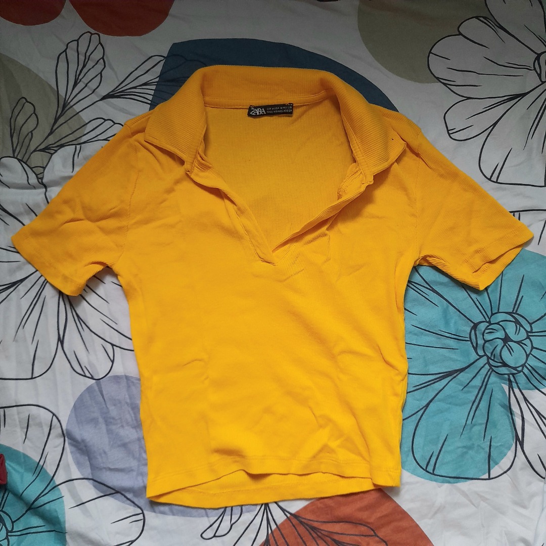 open collar shirt, Women's Fashion, Tops, Shirts on Carousell