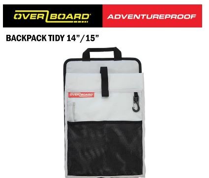 Overboard Backpack Tidy MEDIUM 14"/ LARGE 15" - SZC0931, Men's Fashion ...