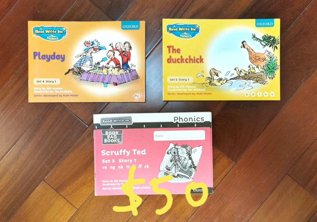 Oxford RWI phonics books, 興趣及遊戲, 書本 & 文具, 小朋友書 - Carousell