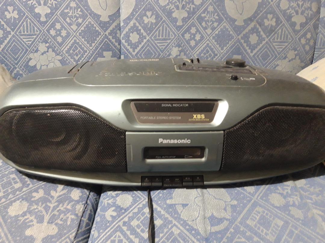 Panasonic portable stereo, Audio, Portable Music Players on Carousell