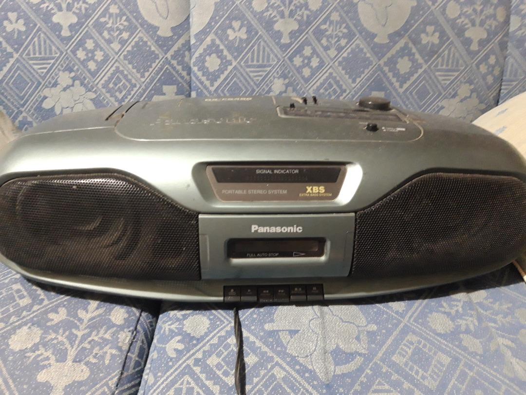 Panasonic portable stereo, Audio, Portable Music Players on Carousell