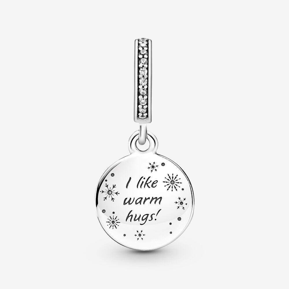 Pandora authentic Sales Disney Frozen Snow Olaf Double Dangle Charm ...