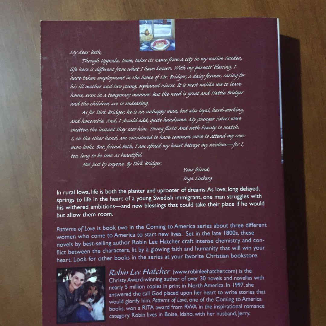 Patterns of Love by Robin Lee Hatcher, Hobbies & Toys, Books ...