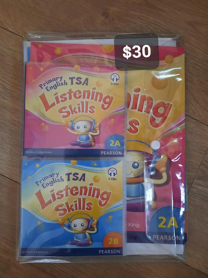 Pearson Listening Skills 2A,2B, 興趣及遊戲, 書本 & 文具, 書本及雜誌 - 補充練習 - Carousell